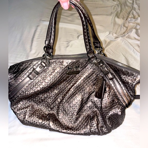 Coach | Bags | Coach Metallic Purse | Poshmark